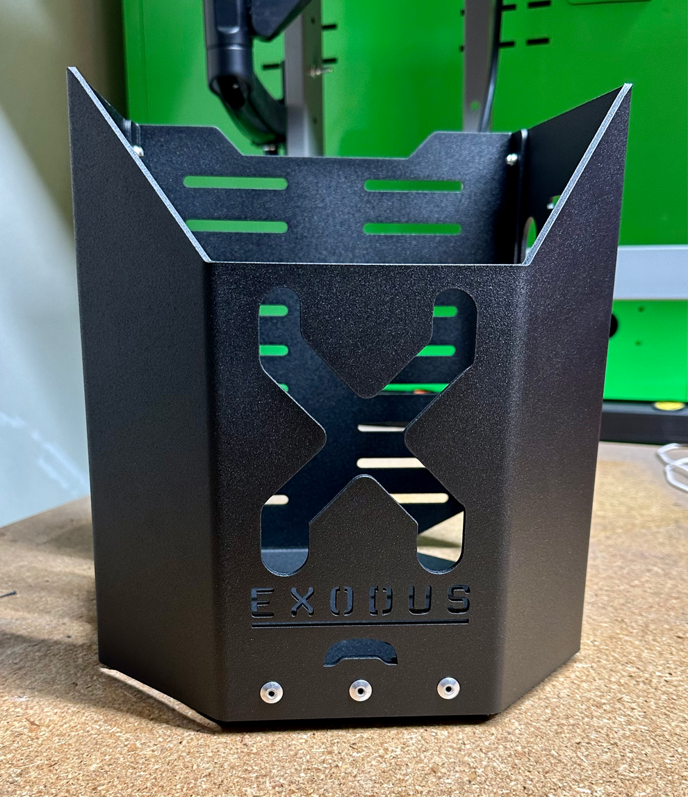 Exodus MFG - 5 Pound (1 Gal) Propane Tank Holder - Standard – Exodus Manufacturing